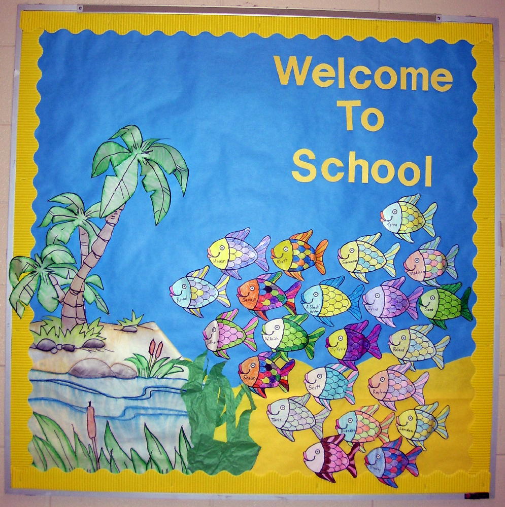 Aqua Fish Classroom Decor Bundle | Every Day Is The Weekend