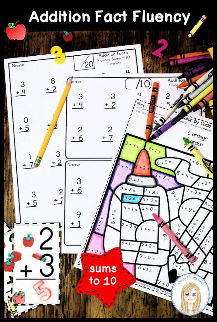 Addition Fact Fluency 0-10 | Every Day Is The Weekend