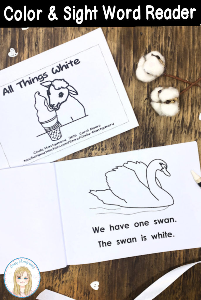 Using Color Words Emergent Readers to Teach Reading | Every Day Is The ...