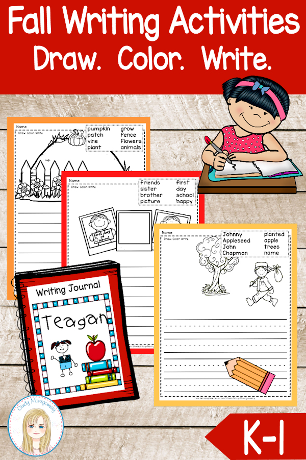Kindergarten and First Grade Writing Activities | Every Day Is The Weekend
