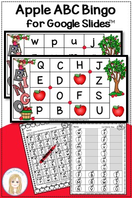 Interactive Letters Bingo Game for Google Slides | Every Day Is The Weekend