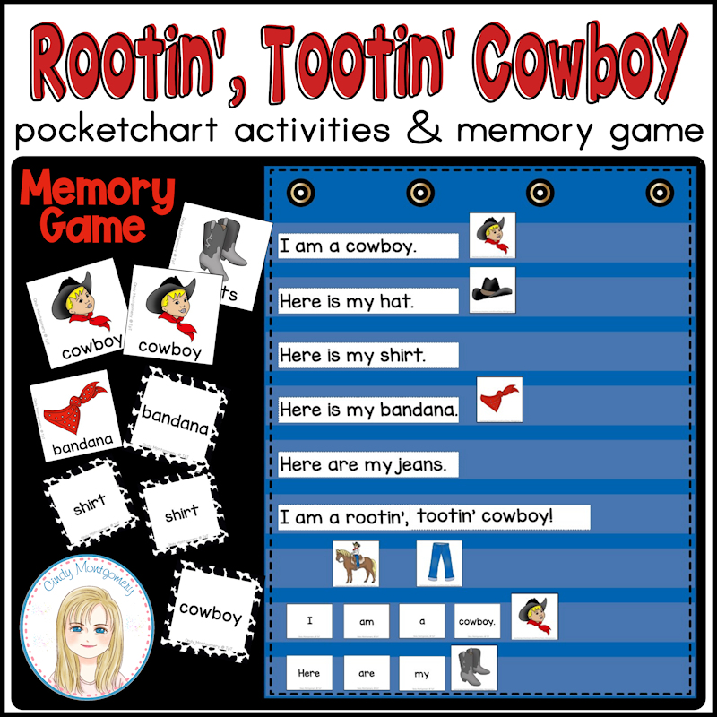 Cowboy Theme Activities for Kindergarten and First Grade | Every Day Is ...