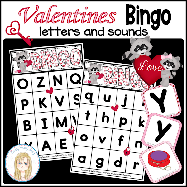 Valentine's Day Literacy Center Activities for Kindergarten and First ...