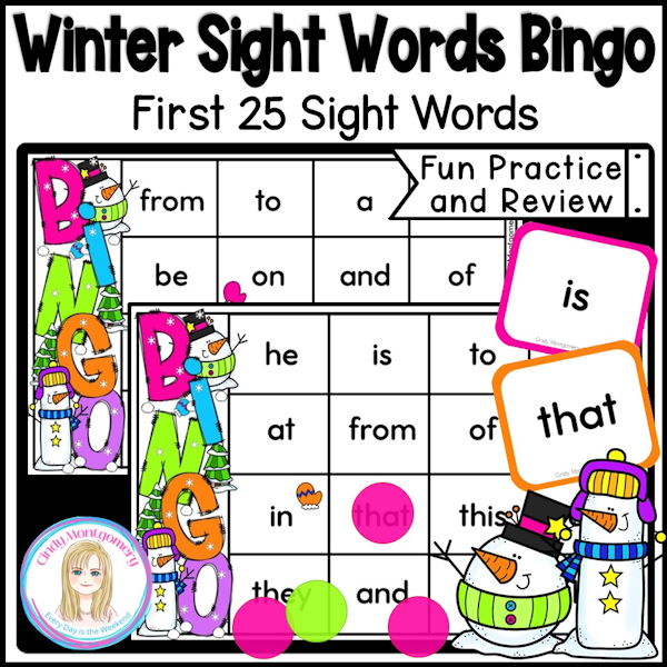 Winter Activities for Kindergarten and First Grade | Every Day Is The ...