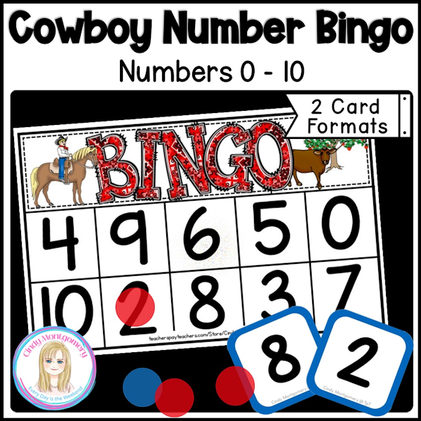 Cowboy Theme Activities for Kindergarten and First Grade | Every Day Is ...